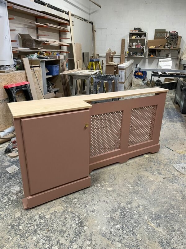 Radiator Cover with Side Storage